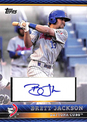 2010 Topps Pro Debut Prospect Autographs #BJ Brett Jackson S2 Auto - NM ...