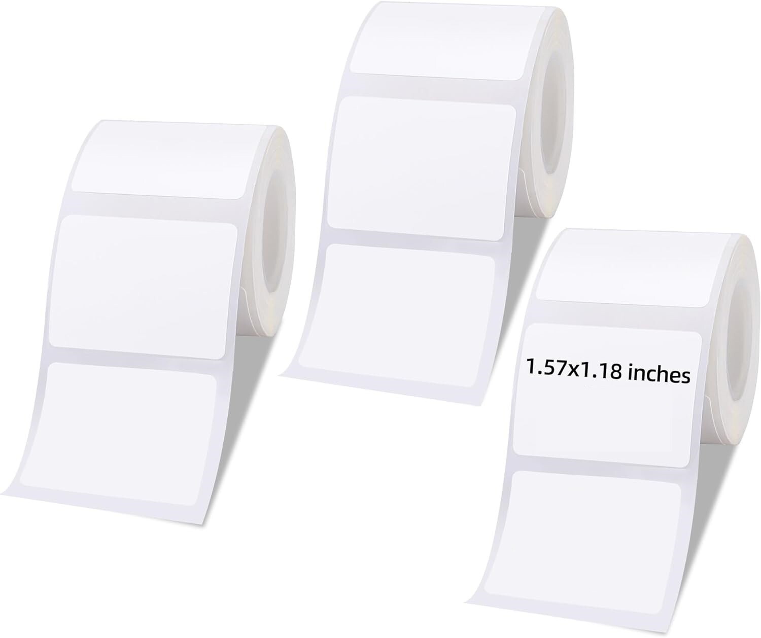 10 Rolls Thermal Self-Adhesive Shipping Label Sticker 1.57”x1.18 ...