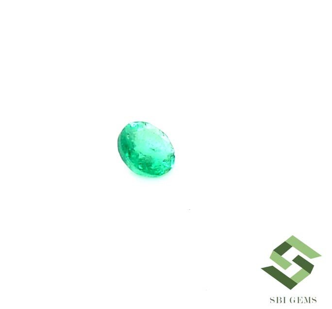 4.75 mm Certified Natural Emerald Round Cut 0.38 CTS Untreated Loose ...