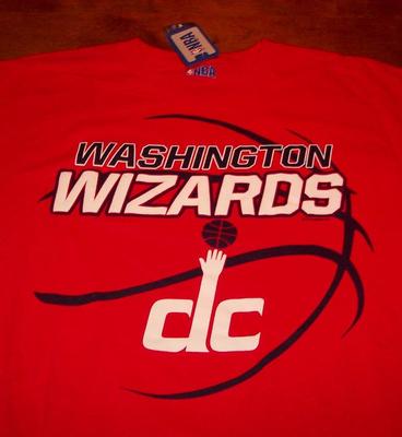 WASHINGTON WIZARDS NBA BASKETBALL T-Shirt MEDIUM NEW w/ TAG | eBay