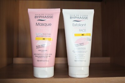 Soin visage exfoliant + masque Byphasse lot de 2, 150 ml x 2. Neuf | eBay