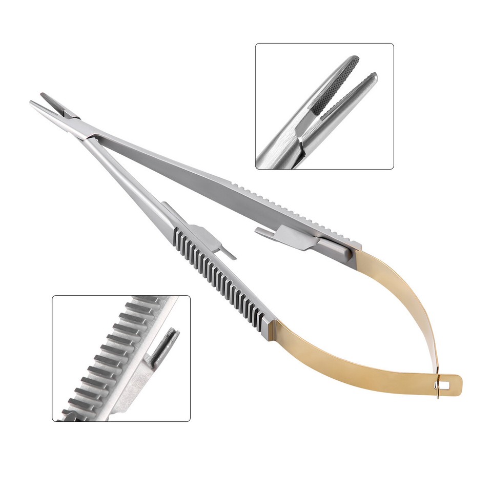 Dental Teeth Extraction Pliers Forceps Elevator Apical Root Tip ...