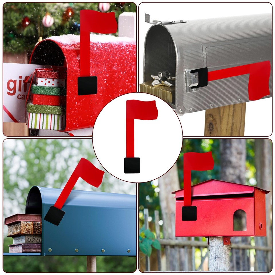Easy-Install Mailbox Flag Replacement Kit - Upgrade Your Mailbox with a ...