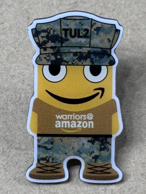 TUL2 military warriors @ Amazon Peccy Employee Pin | eBay