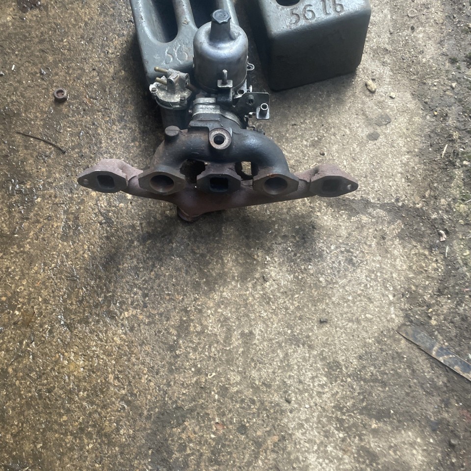 Classic BMC Mini MANIFOLD-INLET & EXHAUST- HS4 CARB '64-'69 12G787 nos ...