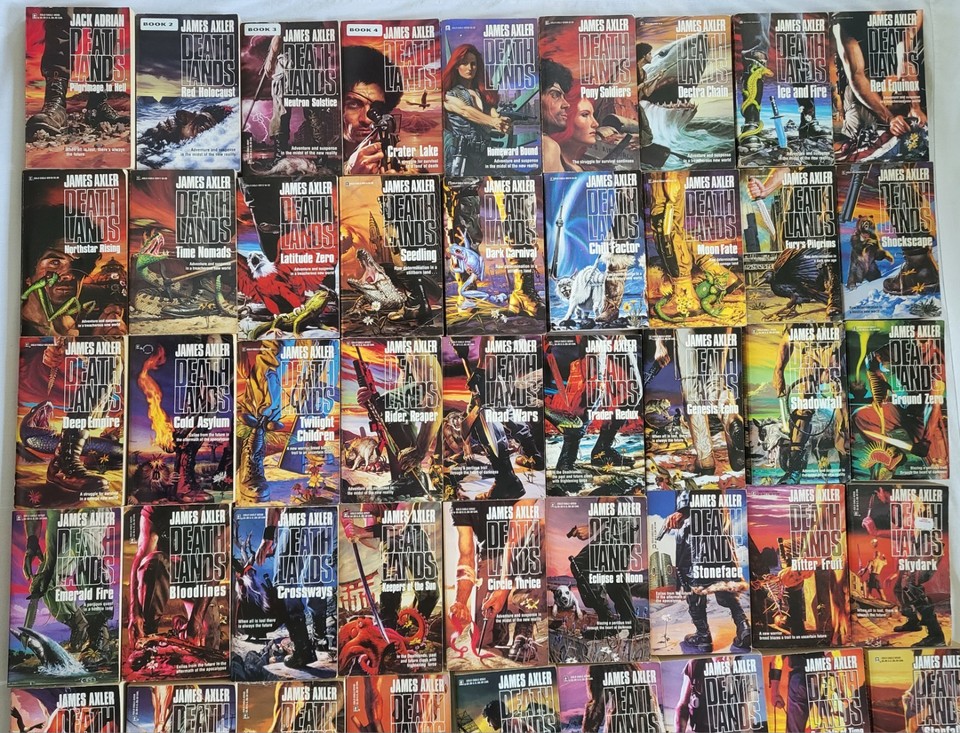 Deathlands Book Series 1-85 Complete James Axler Science Fiction Extras ...