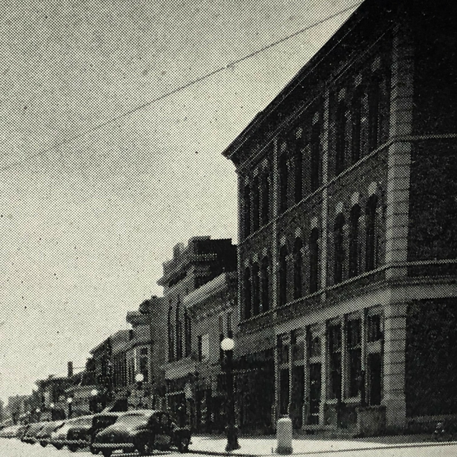 Vintage Postcard London Ohio Business District Street Scene | eBay