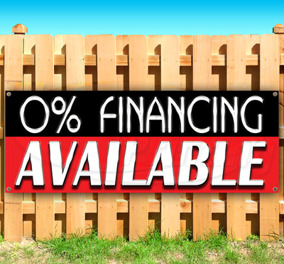 0% FINANCING AVAILABLE Advertising Vinyl Banner Flag Sign Many Sizes ...