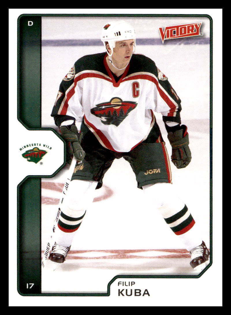 2002 Upper Deck Victory #106 Filip Kuba Minnesota Wild | eBay