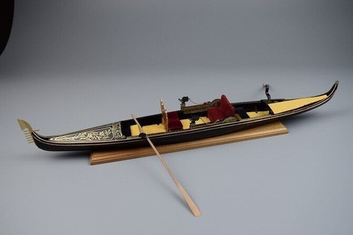 Venice Gondola Scale 1/20 478 mm 18” Wooden Model Ship Kit | eBay