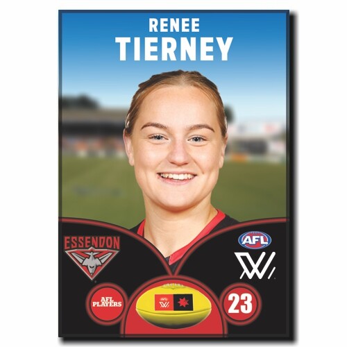 AFLW S8 Essendon Football Club - TIERNEY, Renee | eBay