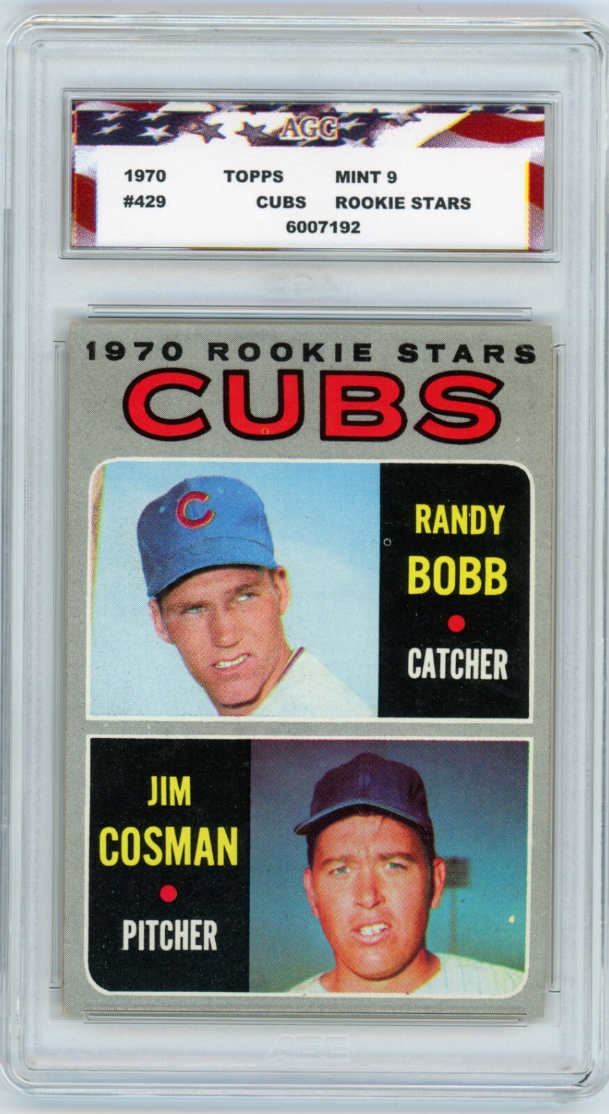 1970 Topps - 1970 Rookie Stars Randy Bobb, Jim Cosman #429 (RC) for ...