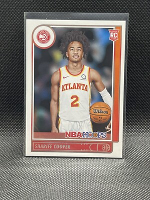 2021-2022 NBA Hoops SHARIFE COOPER Hawks ROOKIE RC CARD #249 | eBay