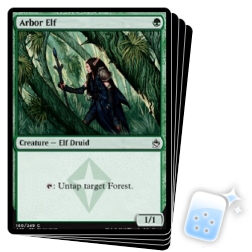 ARBOR ELF X4 Masters 25 Magic MTG MINT CARD | eBay