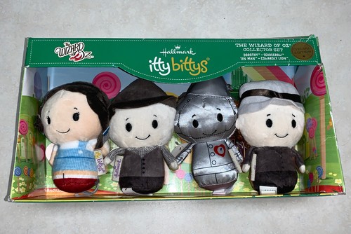 NEW Wizard Of Oz 4 Hallmark Itty Bittys Special Anniversary Edition Box ...
