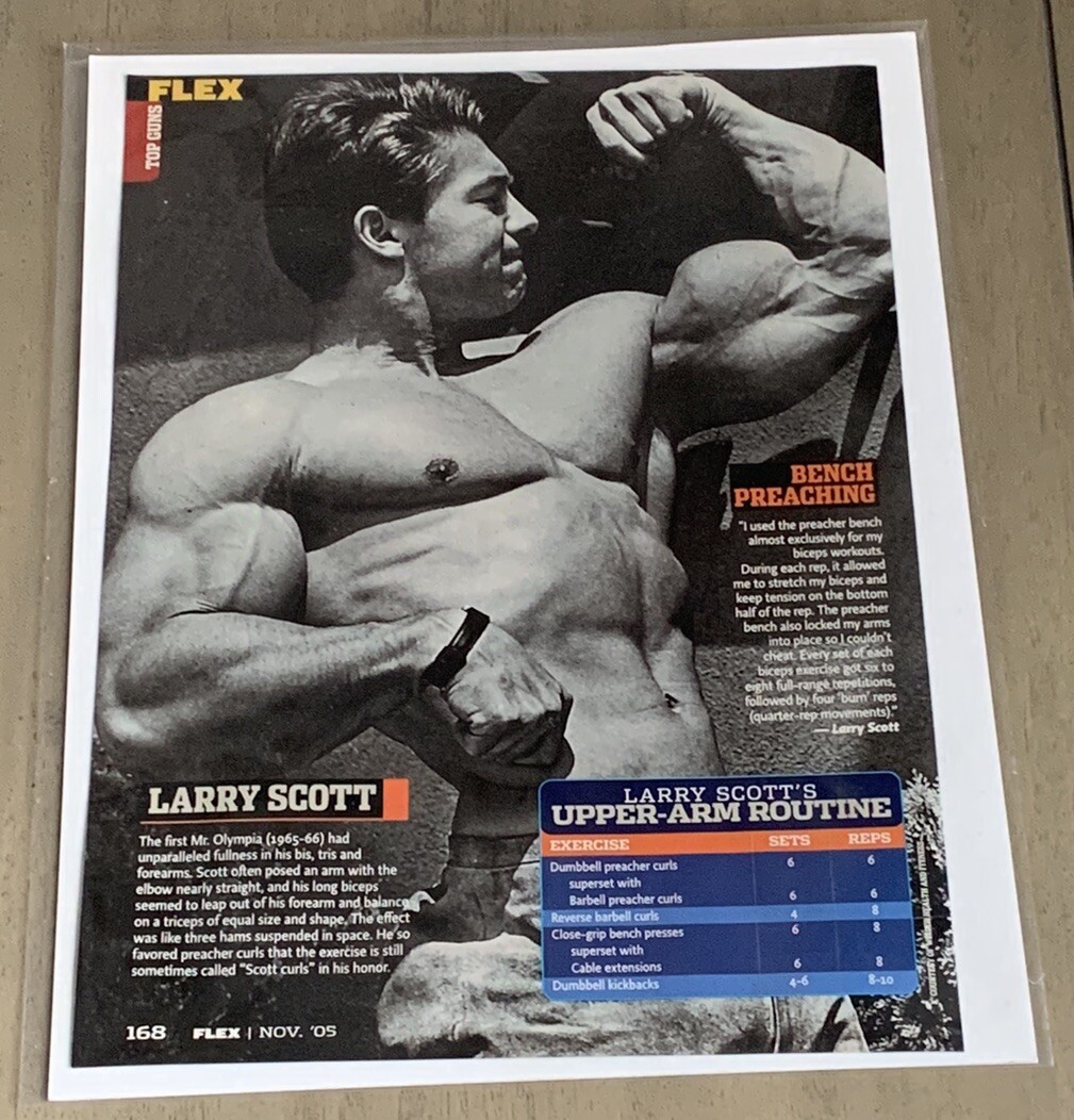 Larry Scott Poster