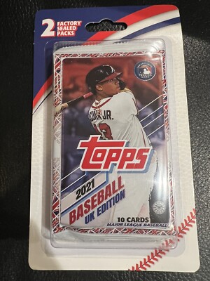 Topps 2021 Baseball UK Edition Sealed New 2 Pack Blister | eBay