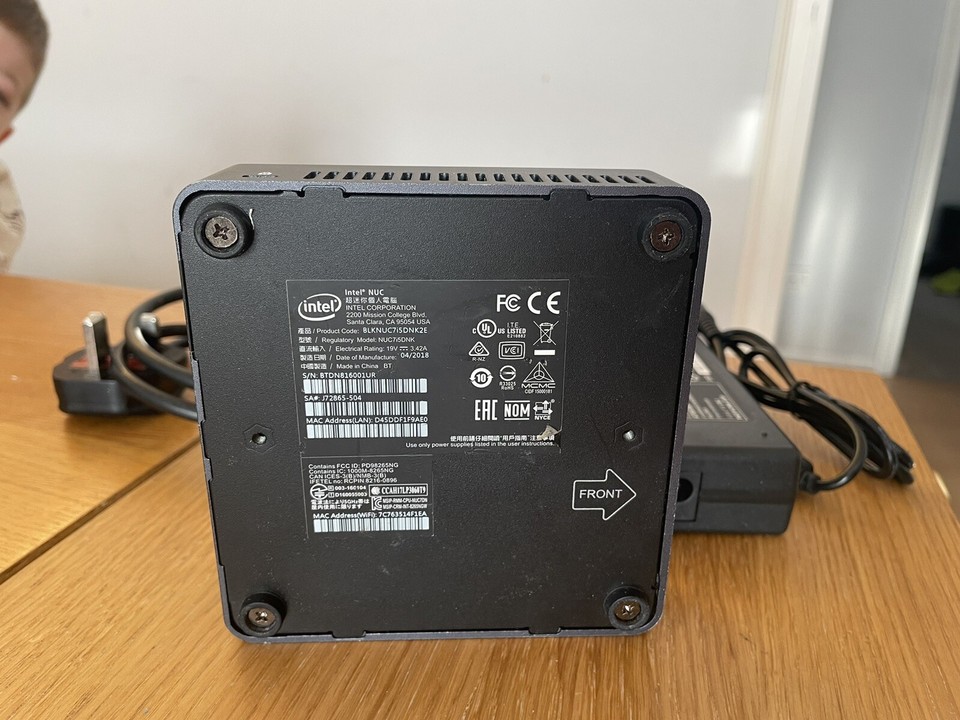 Intel NUC NUC7i5DNK Mini PC i5-7300U 8GB DDR4, 256GB SSD Low Power ...