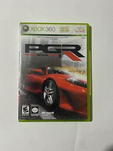 Project Gotham Racing 3 (Microsoft Xbox 360, 2005) CIB With Manual ...