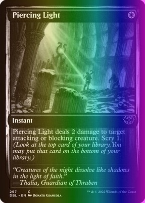 MTG Piercing Light (297/633) Innistrad Double Feature LP FOIL | eBay