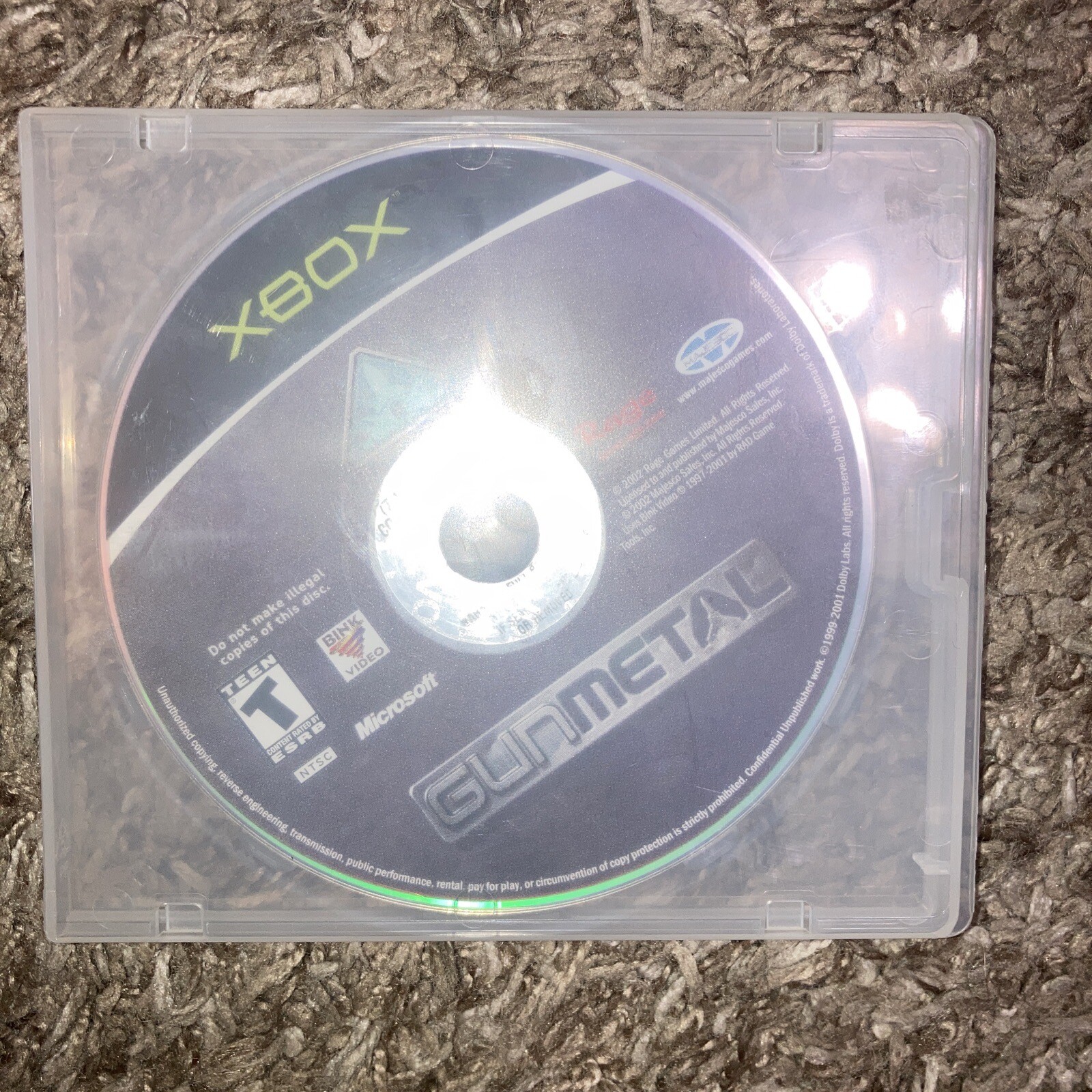 Gun Metal (Microsoft Xbox, 2002) DISC ONLY 96427012870| eBay