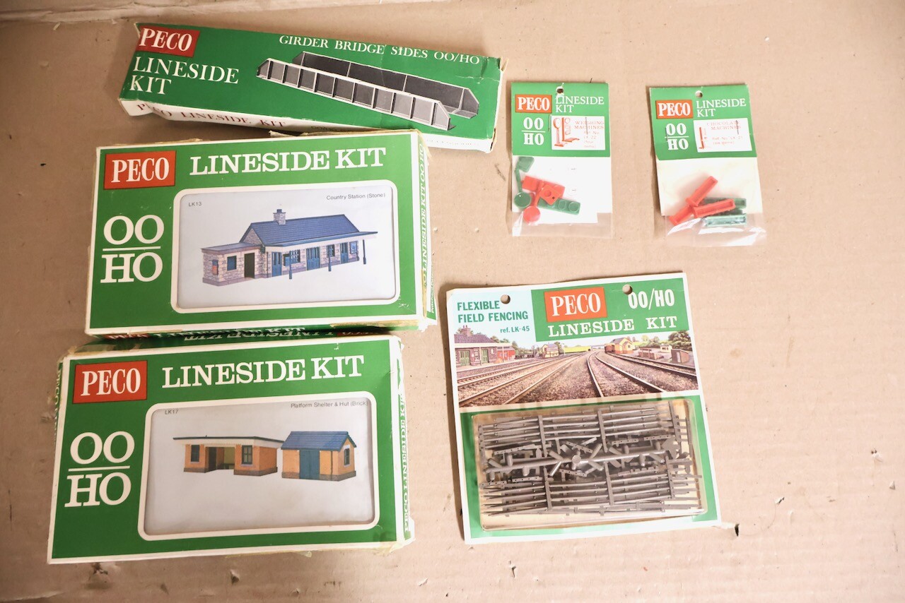 PECO RATIO OO N TRACKSIDE & MODEL RAILROAD ACCESSORIES PICK from LIST ...