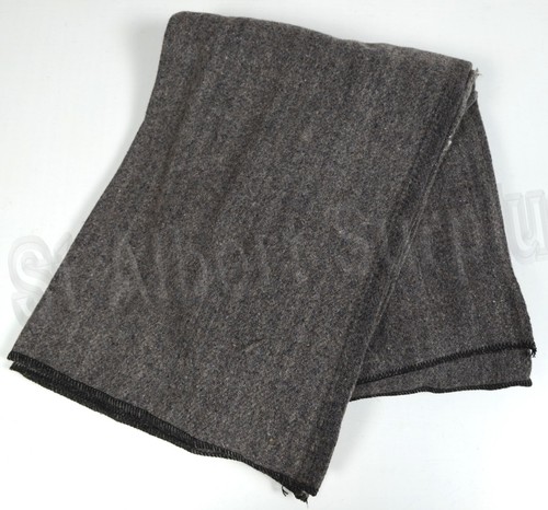 CANADIAN ARMY 100% WOOL EMERGENCY BLANKET - VINTAGE 1955 - NEW ...