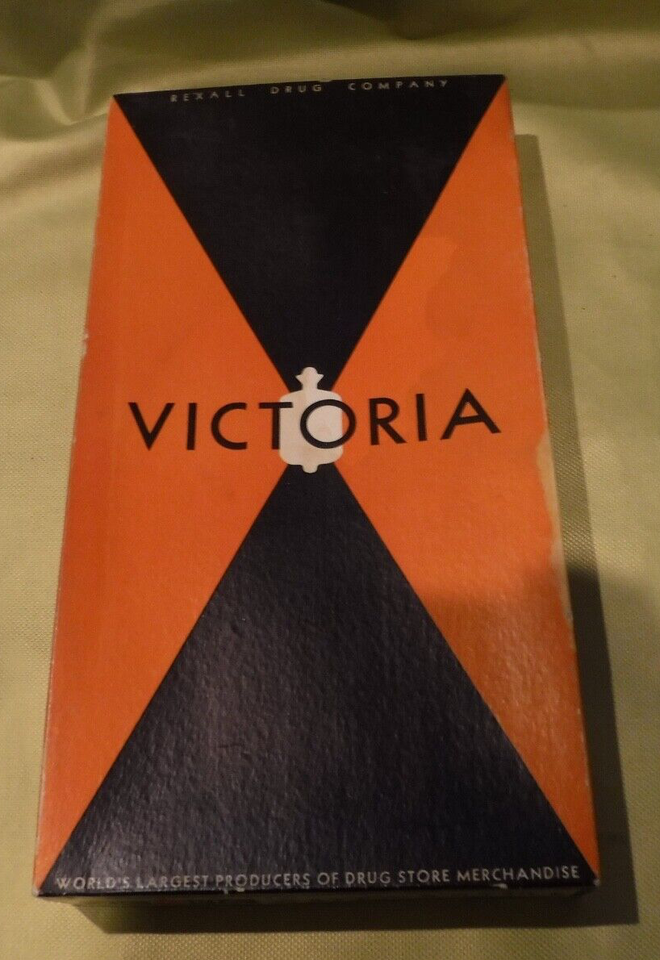REXALL DRUG CO VICTORIA TWO HEAT WATER BOTTLE RED R545 ; Vintage Vanity ...