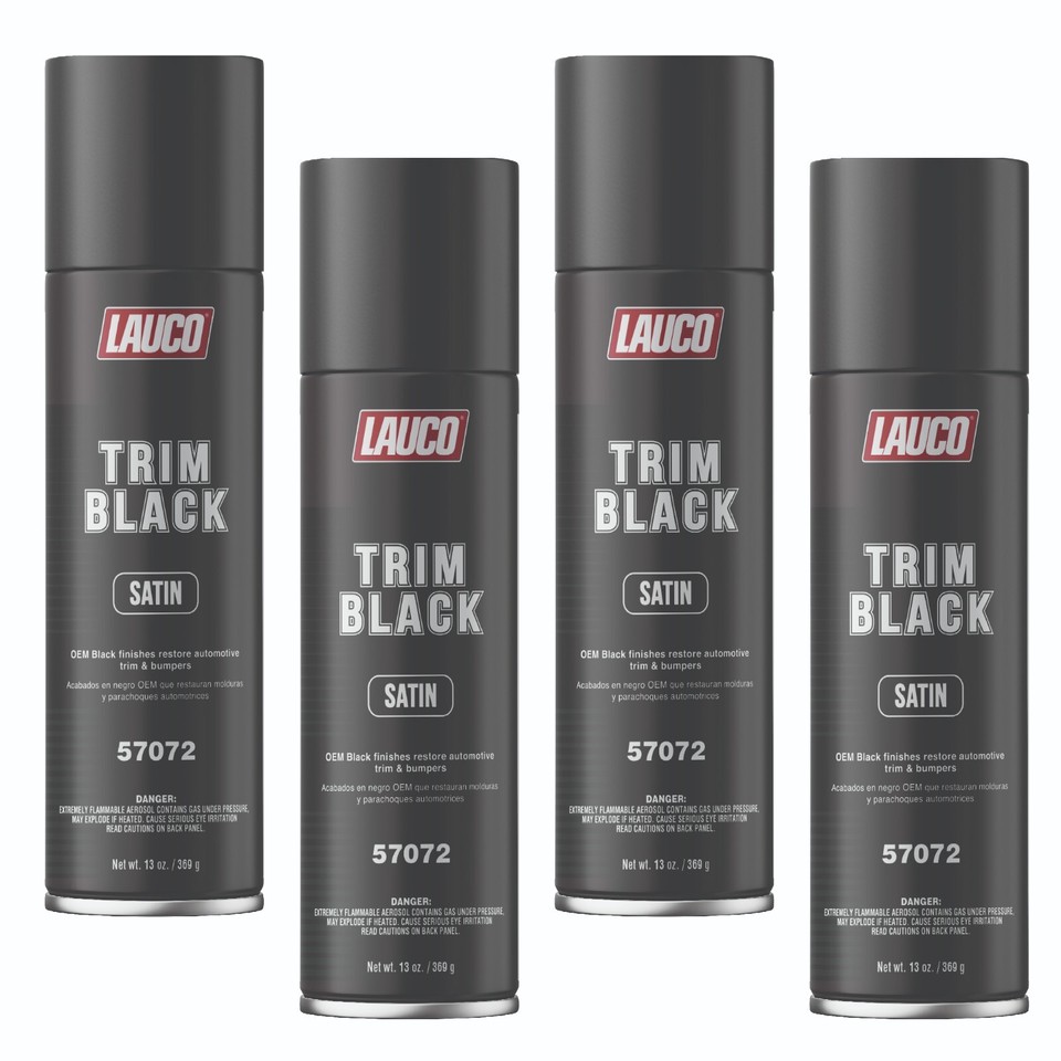 Trim Black Satin 13 oz. Automotive Aerosol Spray Paint Can Exterior ...