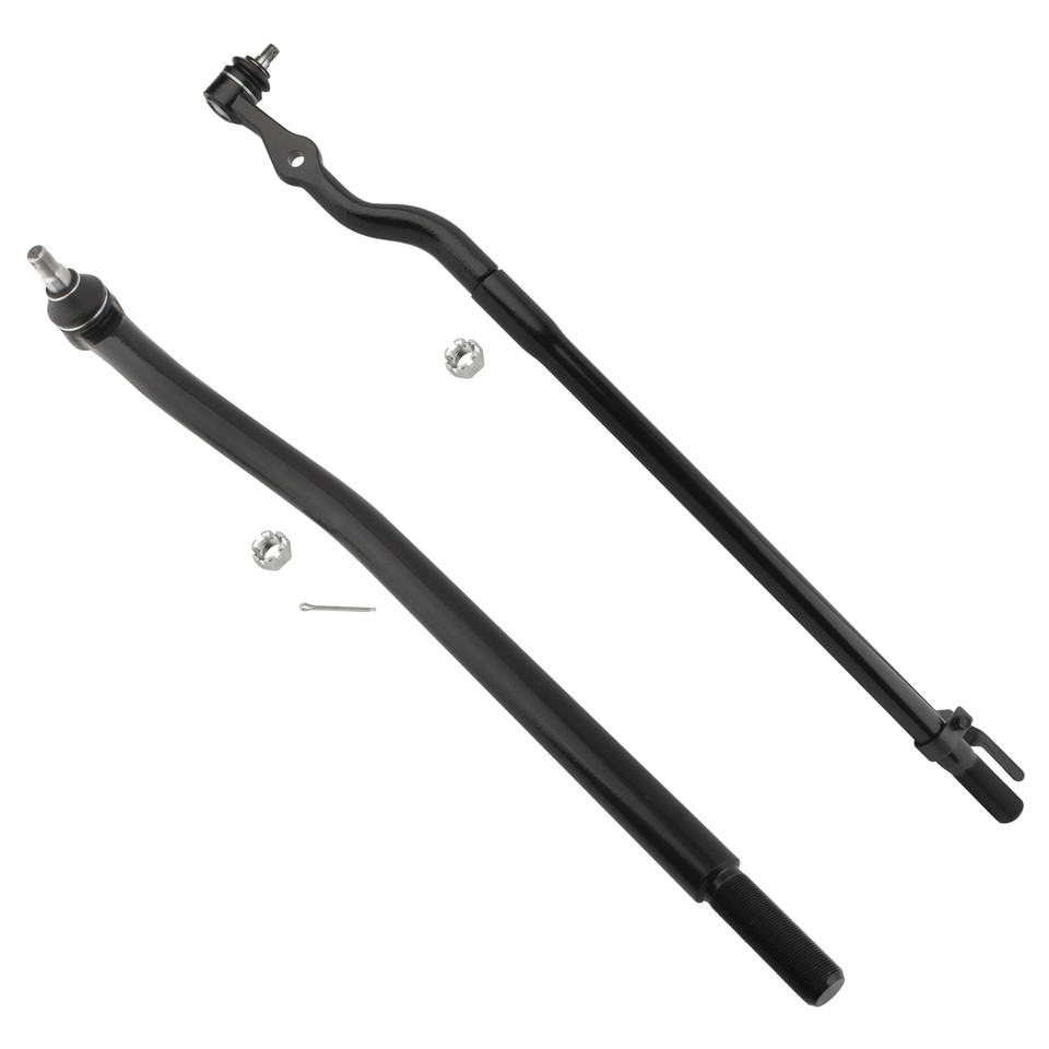 8PCS Drag Link Inner Outer Tie Rod Linkage Ford Excursion F-250 Super ...