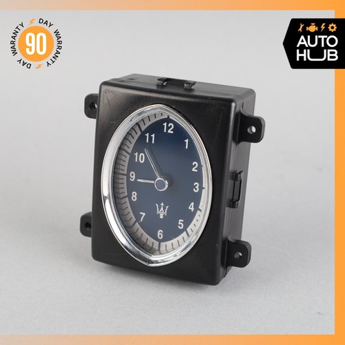 03-08 Maserati Quattroporte M139 Center Dashboard Analog Clock OEM 51k ...