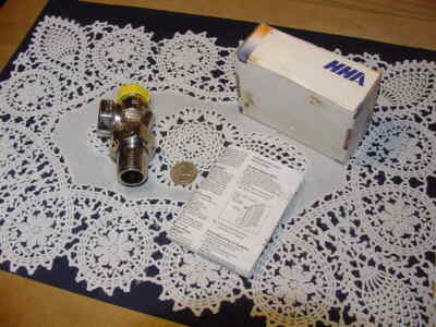 Macon N10857 - 3/4" NPT NAV 20 Thermostatic Radiator Valve, Chrome, NEW ...
