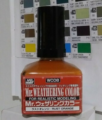 Gunze Sangyo Mr Weathering Color WC-08, Rust Orange. | eBay