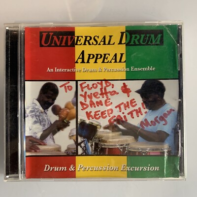Universal Drum Appeal Brum & Percussion Excursion CD | eBay