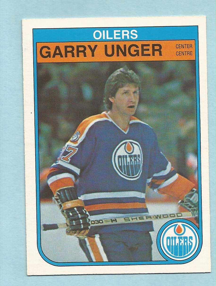 1982-83 OPC O-Pee-Chee Hockey Garry Unger #120 Edmonton Oilers NM/MT | eBay