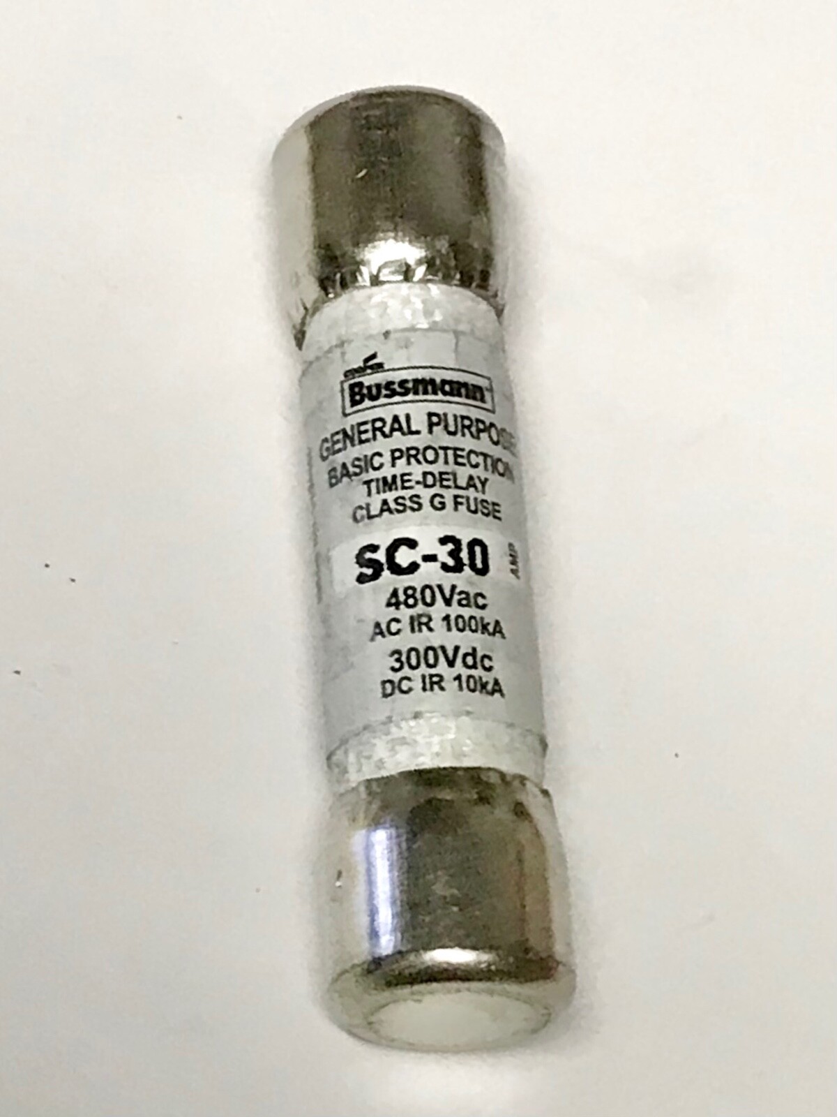 LOT OF (5) EATON BUSSMANN BK/SC-30 480VAC 30AMP 300VDC BK SC-30 Fuse ...