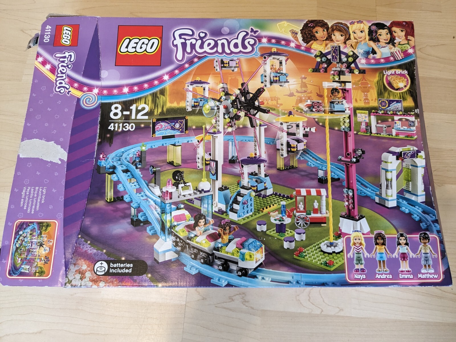 LEGO FRIENDS: Amusement Park Roller Coaster (41130) 5702015593625 | eBay