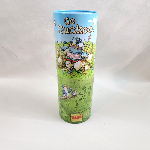 HABA Games Go Cuckoo! Family Kids Birds Animal Eggs Sticks Dexterity ...