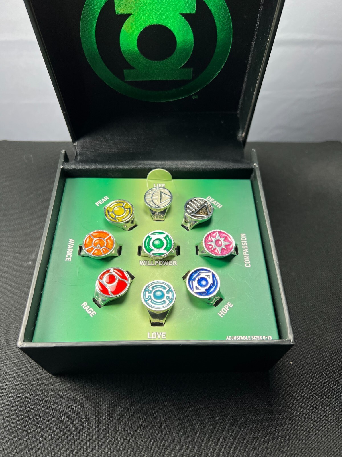 Green Lantern Corps Rings