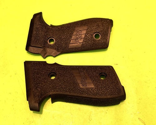 Sig Sauer P228/P229 OEM Polymer Two-Piece Grips - GRIP-228-BLKPOLY | eBay
