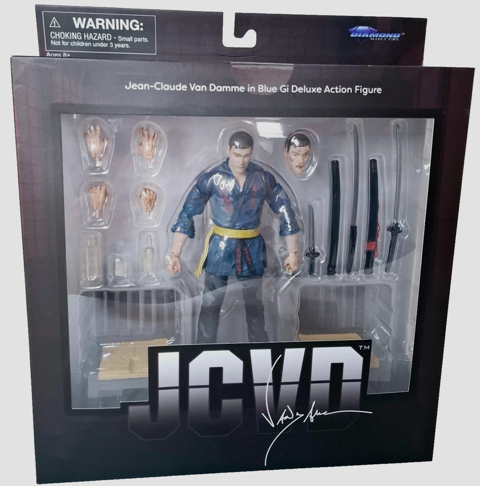 Jcvd Film Jean-Claude Van Damme En Blue Gi Deluxe Action Figure Diamond ...