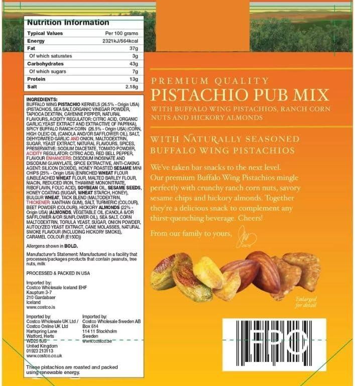 Setton Farms Pistachio Pub Mix 567g – Premium Quality | eBay UK