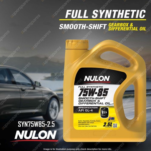 Nulon Full Synthetic 75W-85 Smooth Shift Manual Gearbox and Transaxle ...