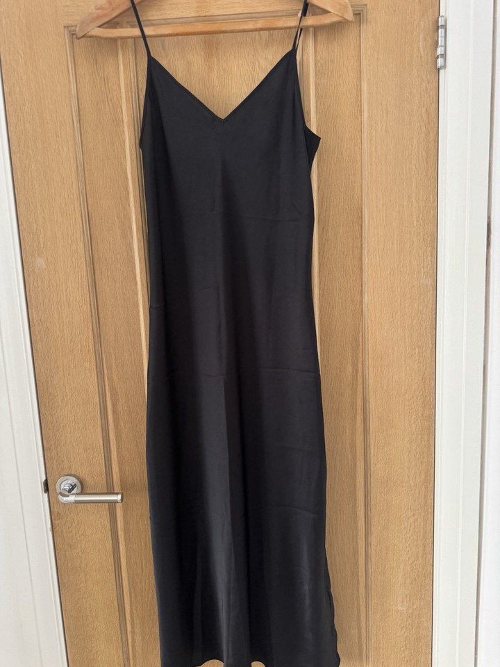 All Saints Kowlo Dress Slip Jumper Black Gothic Witch Vampire | eBay