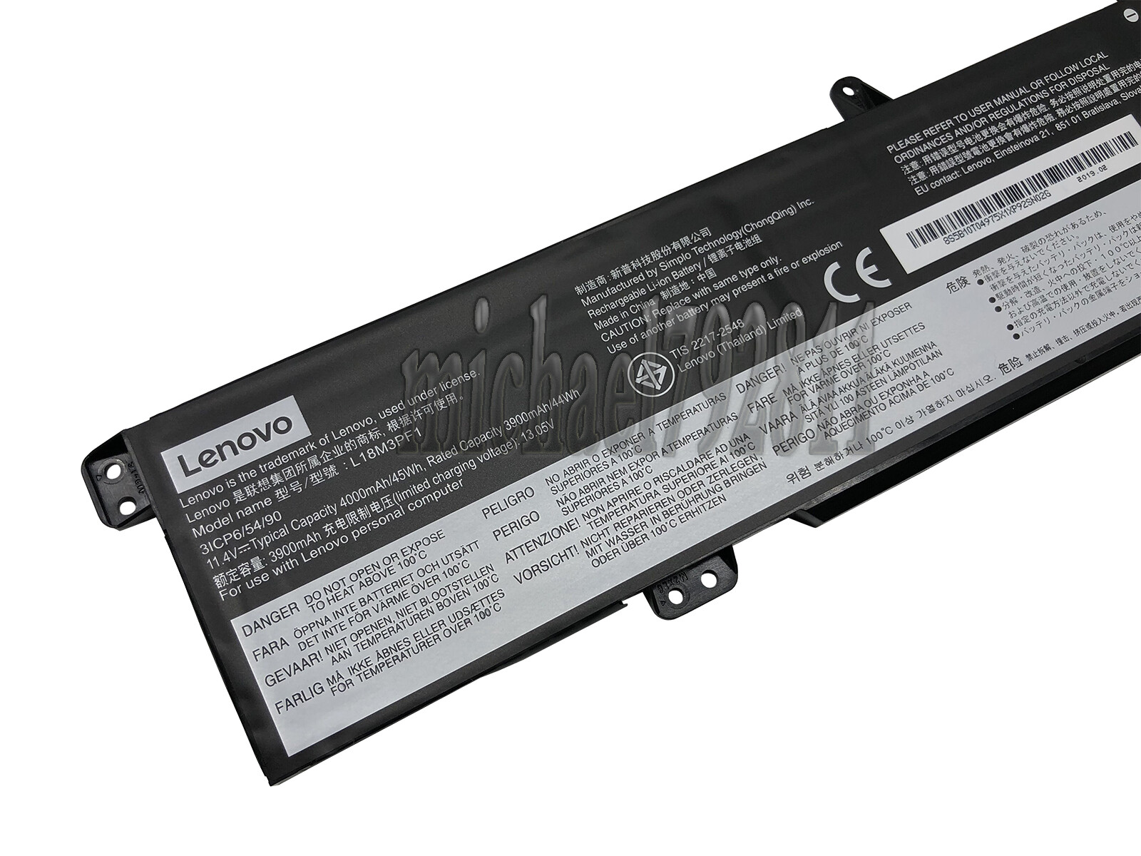 New Genuine L18M3PF1 Battery for Lenovo IdeaPad L340-15IRH L340-17IRH ...