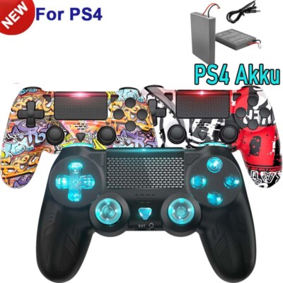 Für Playstation 4 Controller PS4 Wireless Dualshock Controller LED ...