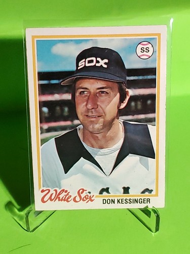 1978 Topps Baseball Card #672 Don Kessinger Chicago White Sox Cubs ...
