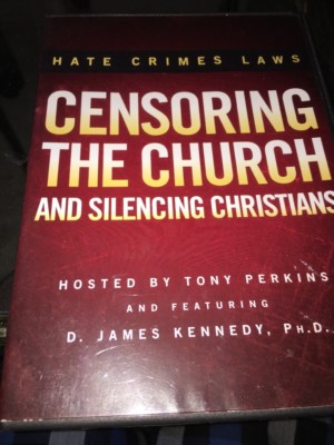 Hate Crimes Laws Censoring the Church and Silencing Christians, DVD | eBay