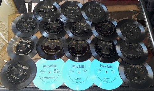 COLLECTION LOT DE 18 DISQUE SOUPLE 45 TOURS DISCO - PAIC | eBay