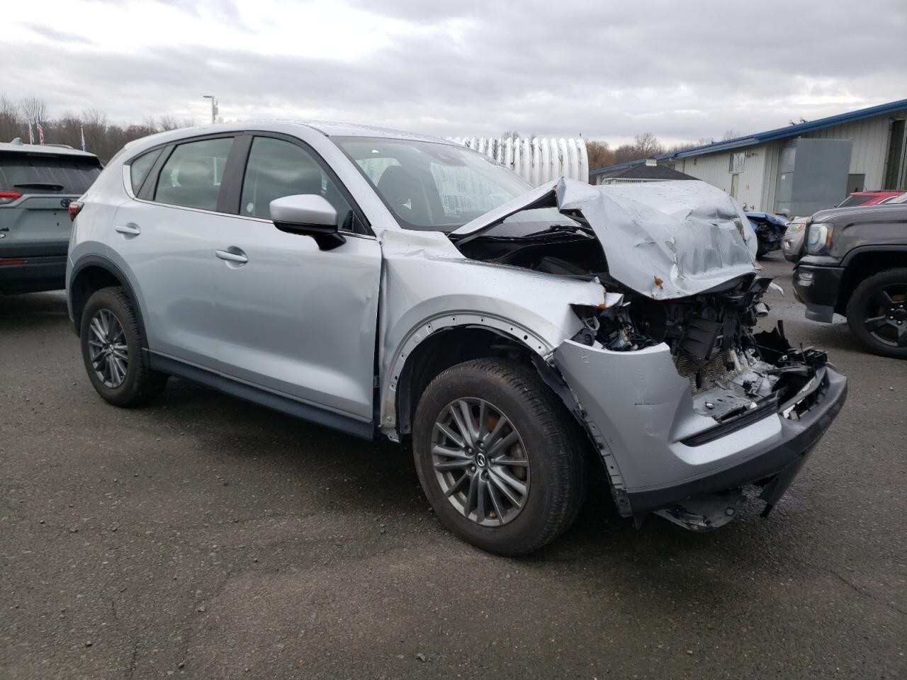 17-21 Mazda CX-5 Tailgate Liftgate Pull Handle Cover Rear Finisher ...